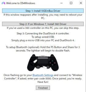 【PCゲーム】PCでPAD「DUALSHOCK 4」(PS4コントローラー)を使用する方法【DS4Windows】